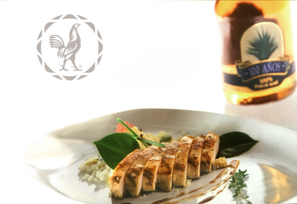 Tatemadillo Chicken with Tequila.