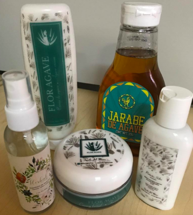 Productos hechos a base de agave